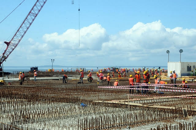 Visite du chantier du nouveau port d’Owendo – GABON INFOS LIVE