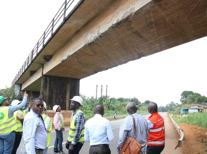 Visite d’inspection du pont d’Andem – GABON INFOS LIVE